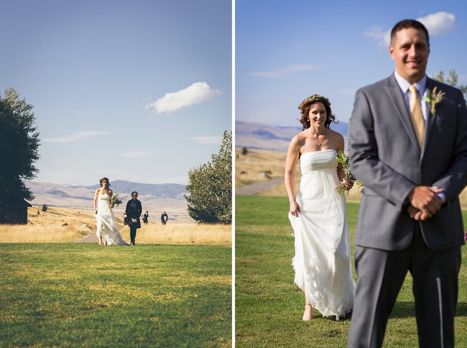 Mountain elopement in Bozeman, Montana. Adventure wedding in Montana.