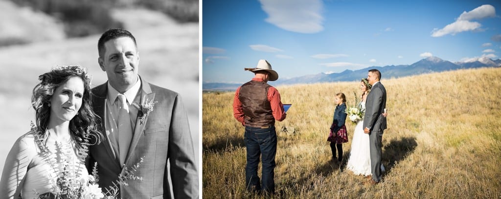 Mountain elopement in Bozeman, Montana. Adventure wedding in Montana.