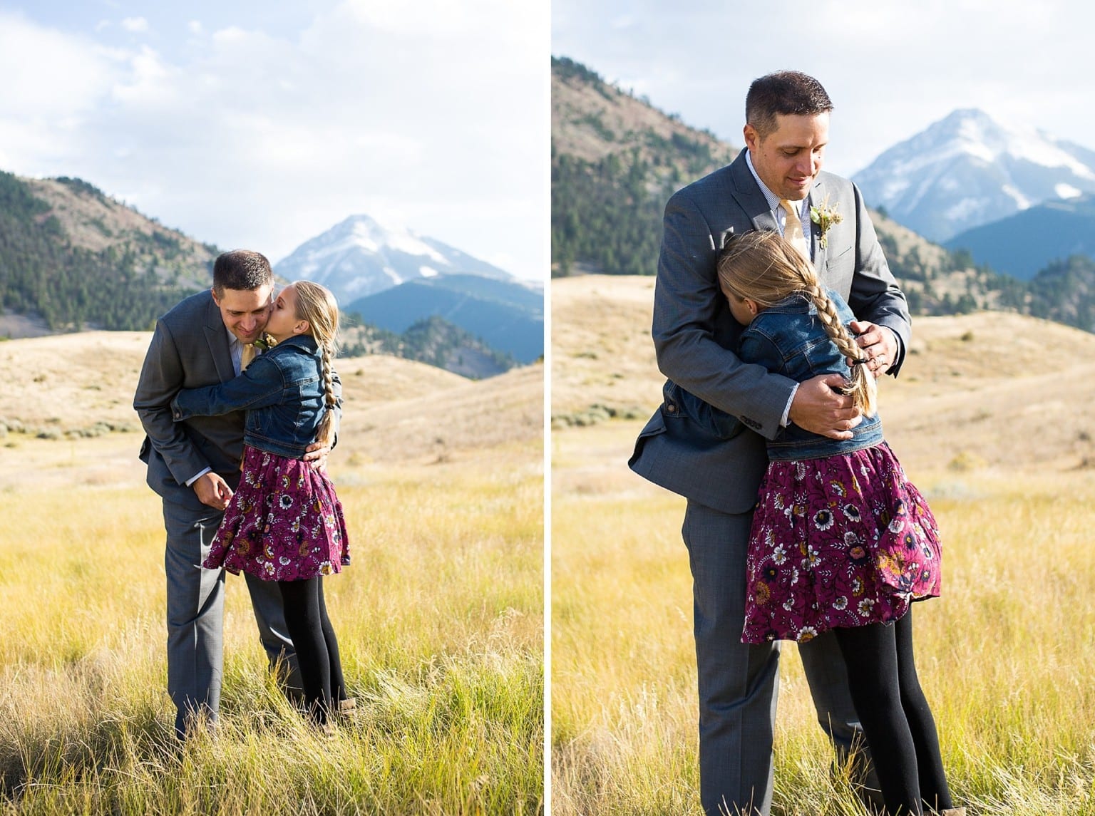 Mountain elopement in Bozeman, Montana. Adventure wedding in Montana.