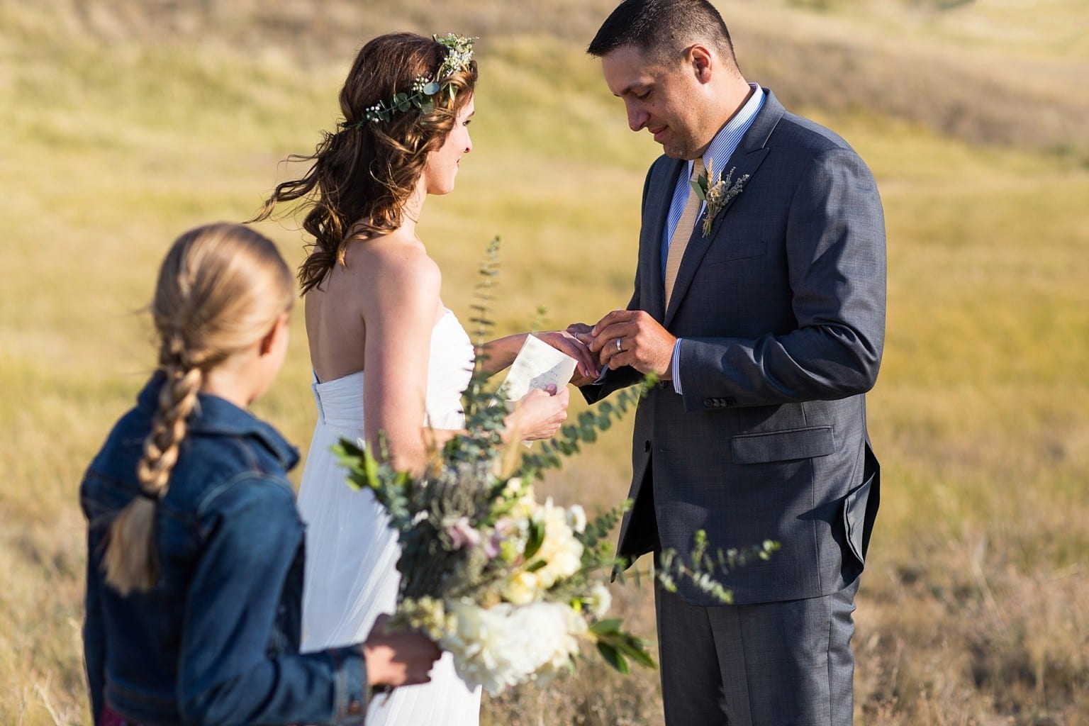 Mountain elopement in Bozeman, Montana. Adventure wedding in Montana.